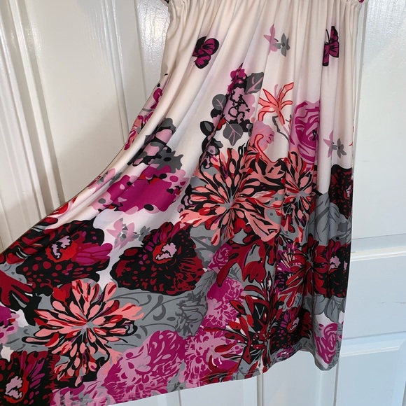 I.C.U. | Dresses | Icu Floral And Butterfly Dress | Poshmark